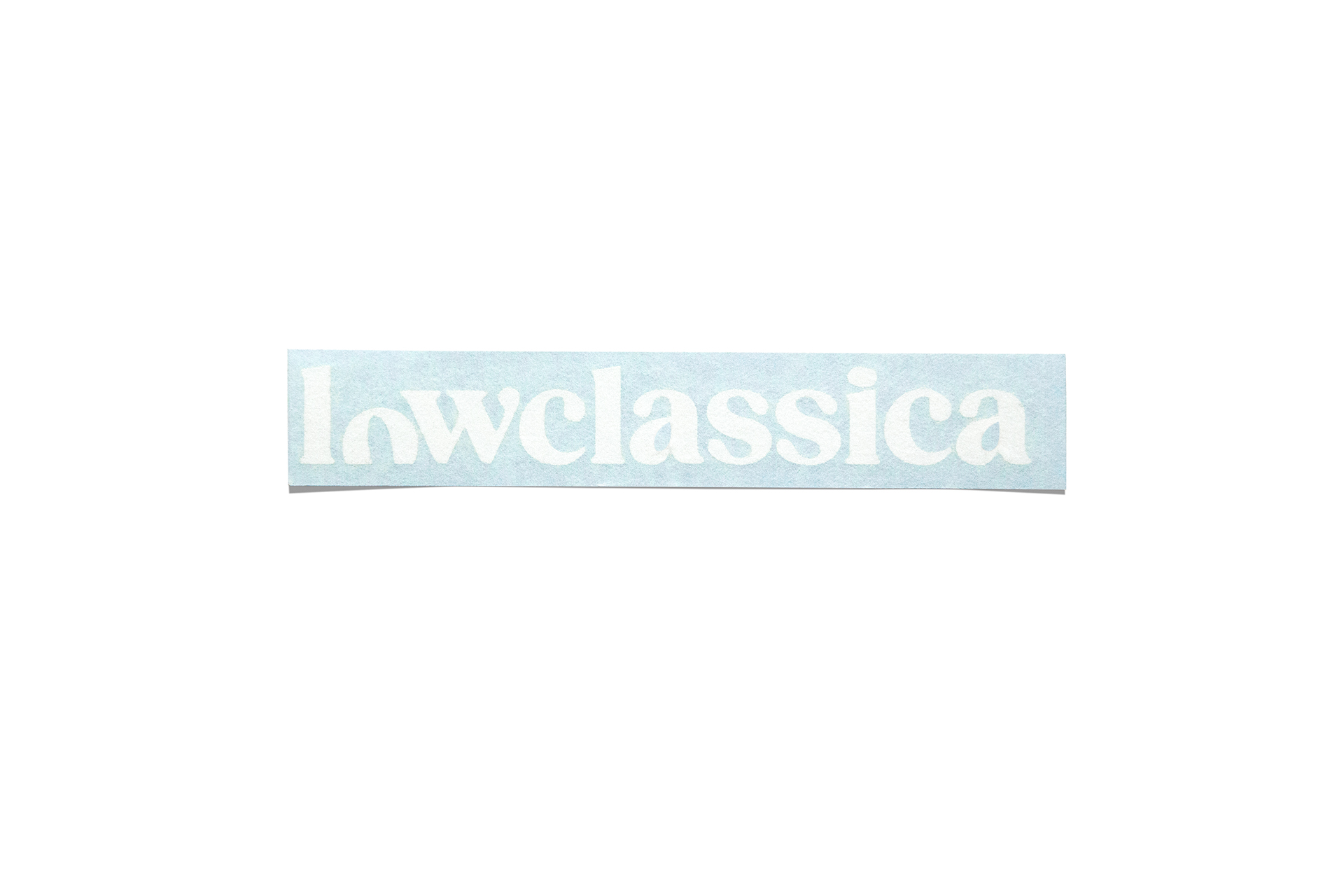 Large decal - lowclassica